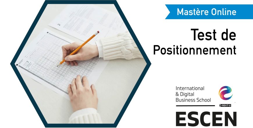 Test de Positionnement - Master Online | EDWIN Online
